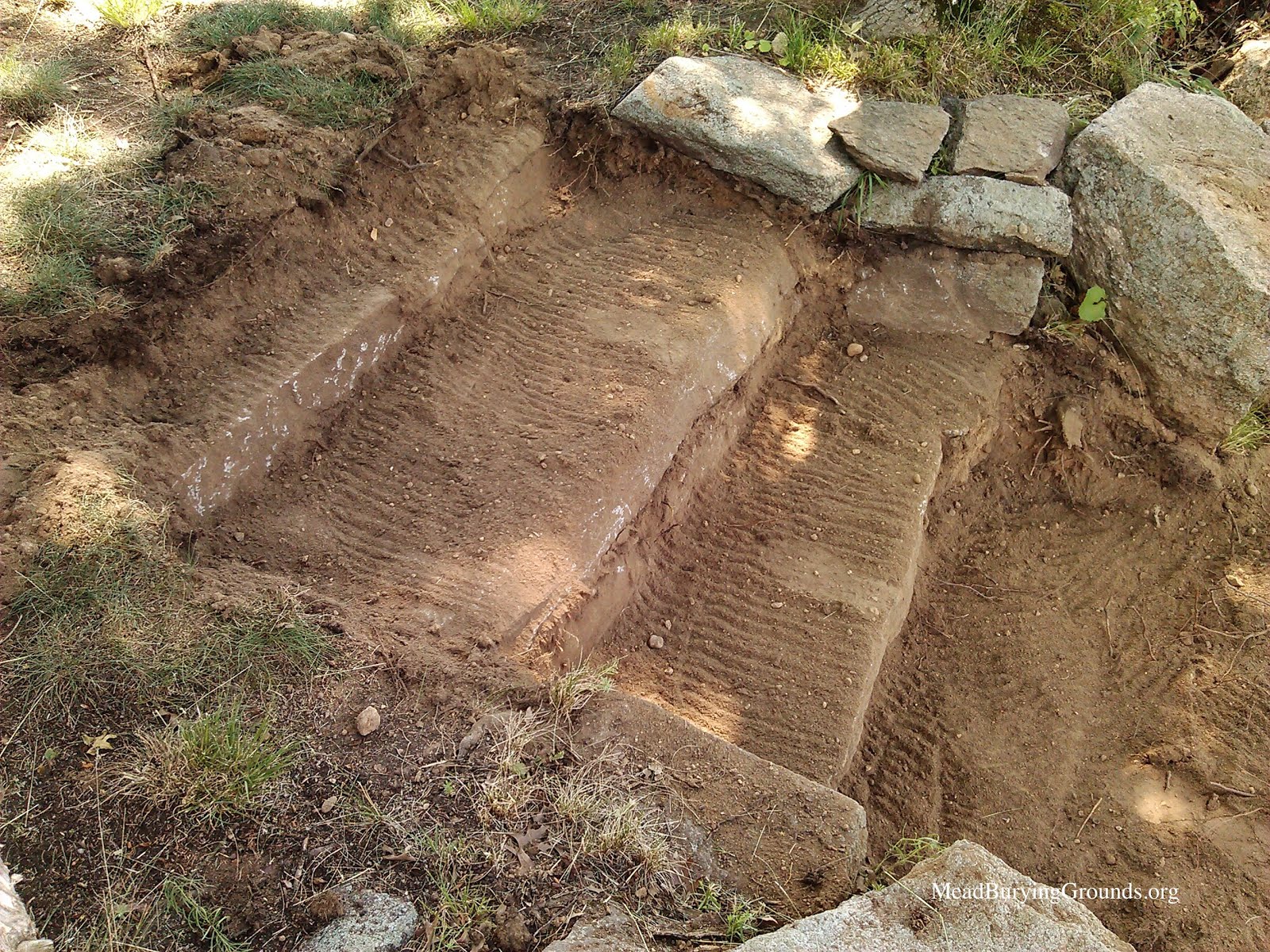 Hallowed Grounds & History: Stone Steps Revealed: Mead Burying Ground ...