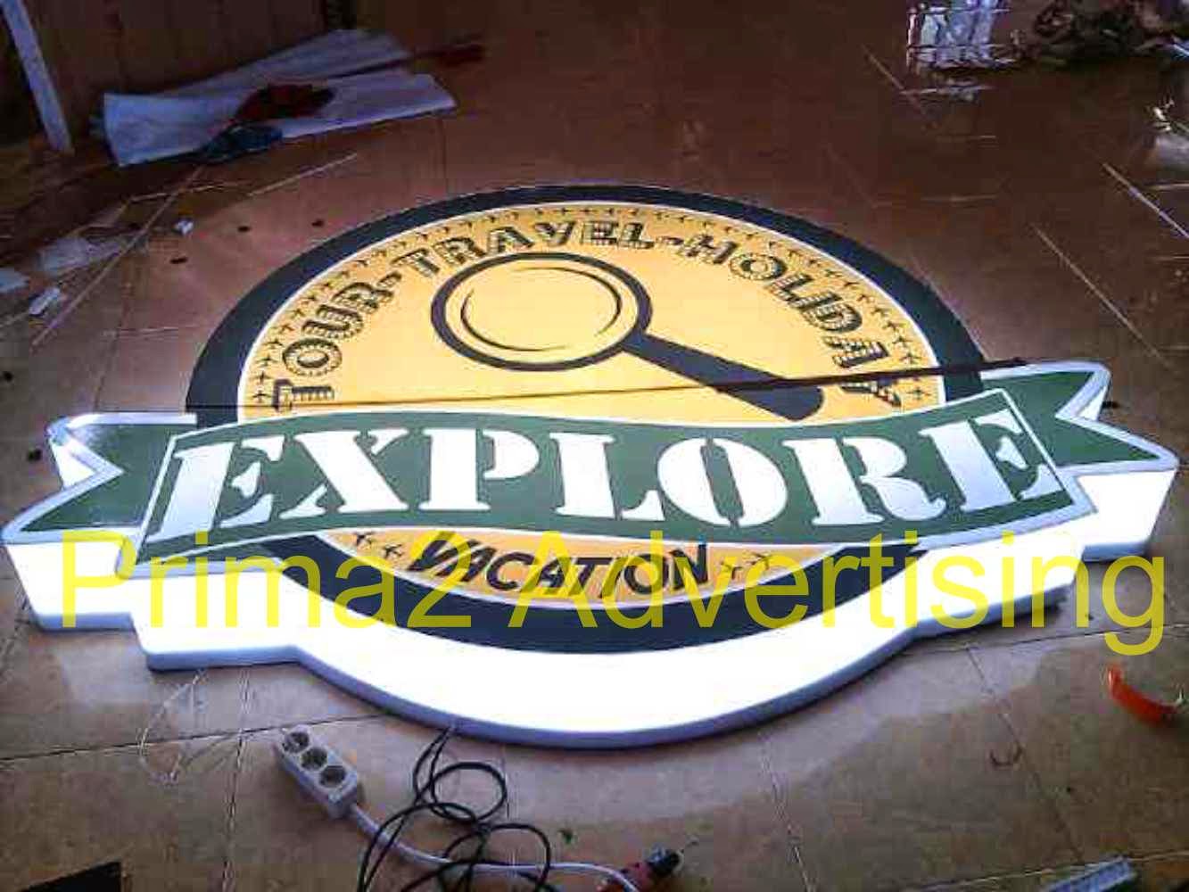 Advertising Surabaya Outdoor - Indoor | Prima2 Adv.: Neon Box Acrylic Logo