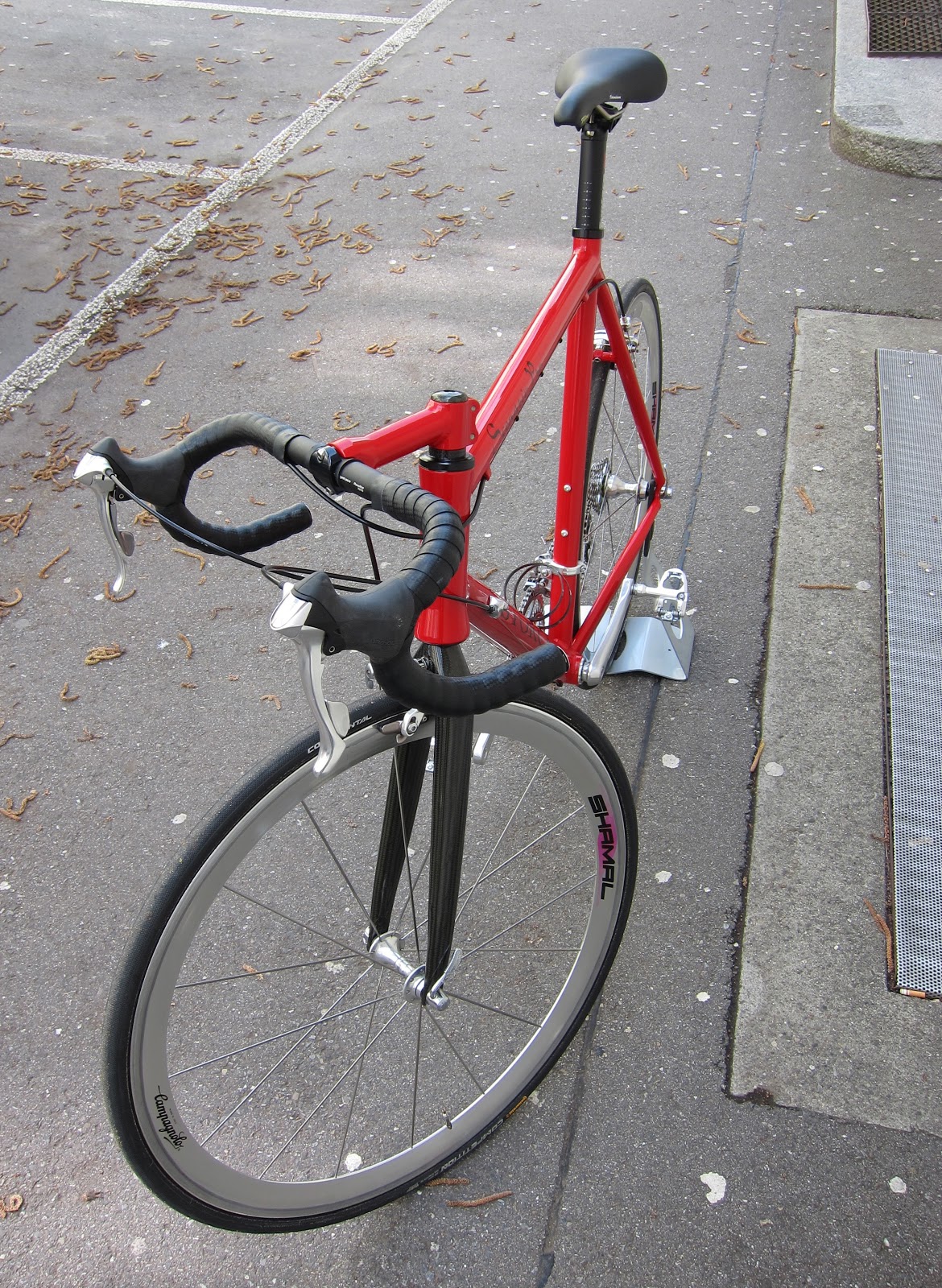 Storck Scenario Pro von 1998 mit Shimano Dura Ace 7700 und Campagnolo ...