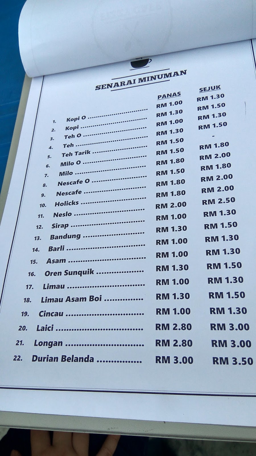 It's About Food!!: Fizzy Cafe Mee Udang Ketam @ Kampung Bukit, Bayan Lepas