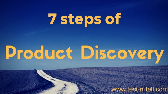 7 steps of Product Discovery - info deck