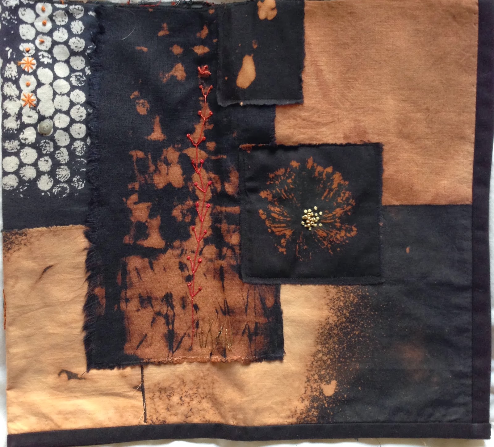 My Stuff: More Discharge Dyeing with Bleach