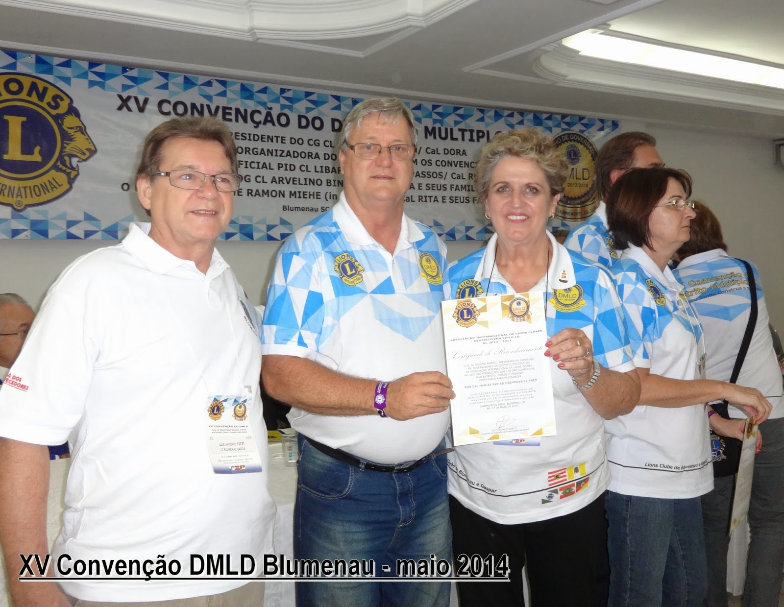 DenerioLions: XV CONVENÇÃO LIONS DMLD BLUMENAU - MAIO 2014