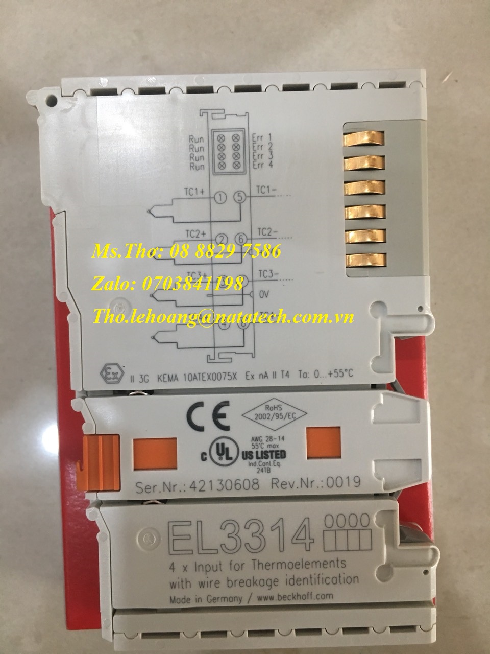 Bộ kết nối Beckhoff EL3314