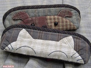 LO que HAGO en mi CASA: ESTUCHE /NECESER PATCHWORK CON PATRONES