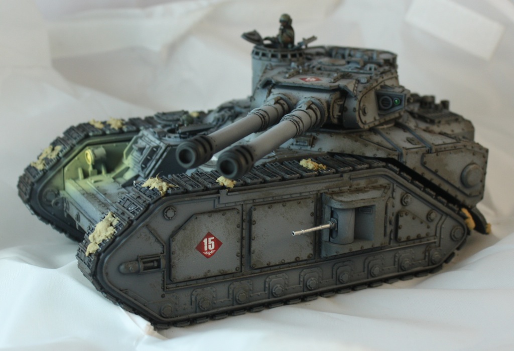 The Spring Offensive: Mechanicum's Finest - Macharius Vanquisher Painted