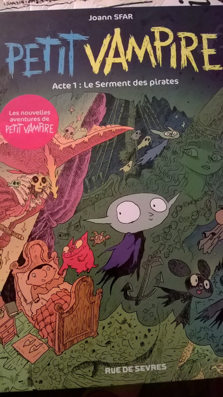 Petit vampire Acte 1: Le serment des pirates de Joann Sfar