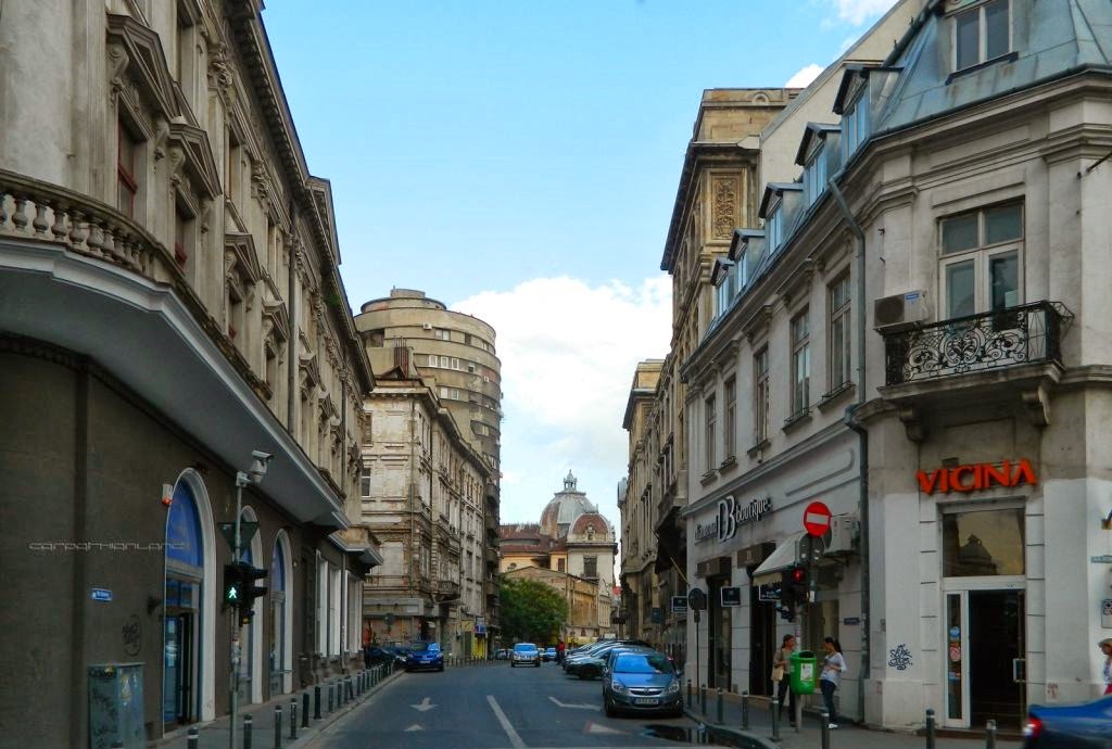 Turist în București: Strada Doamnei - Centrul Vechi - Bucuresti