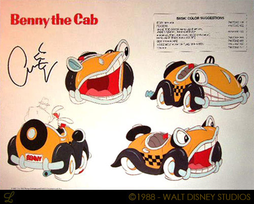 Living Lines Library: Who Framed Roger Rabbit (1988) - Character Design