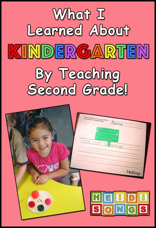 What I Learned About Kindergarten By Teaching Second Grade