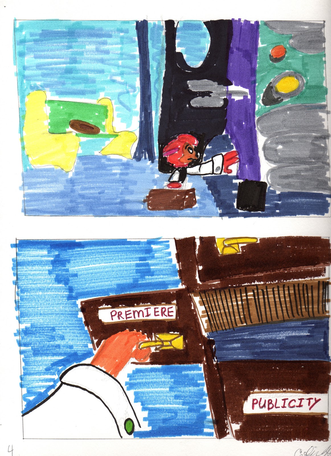 Colin Heim: Storyboards Using Cats Don't Dance