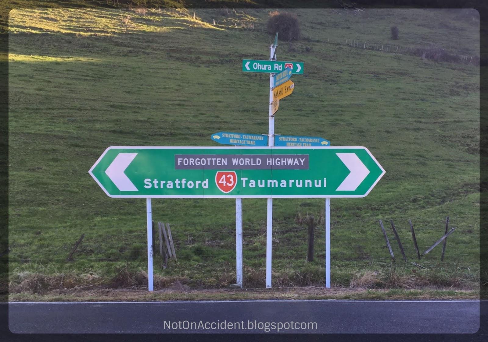 Not By Accident: Live your life with purpose: A Drive Down State Highway 43