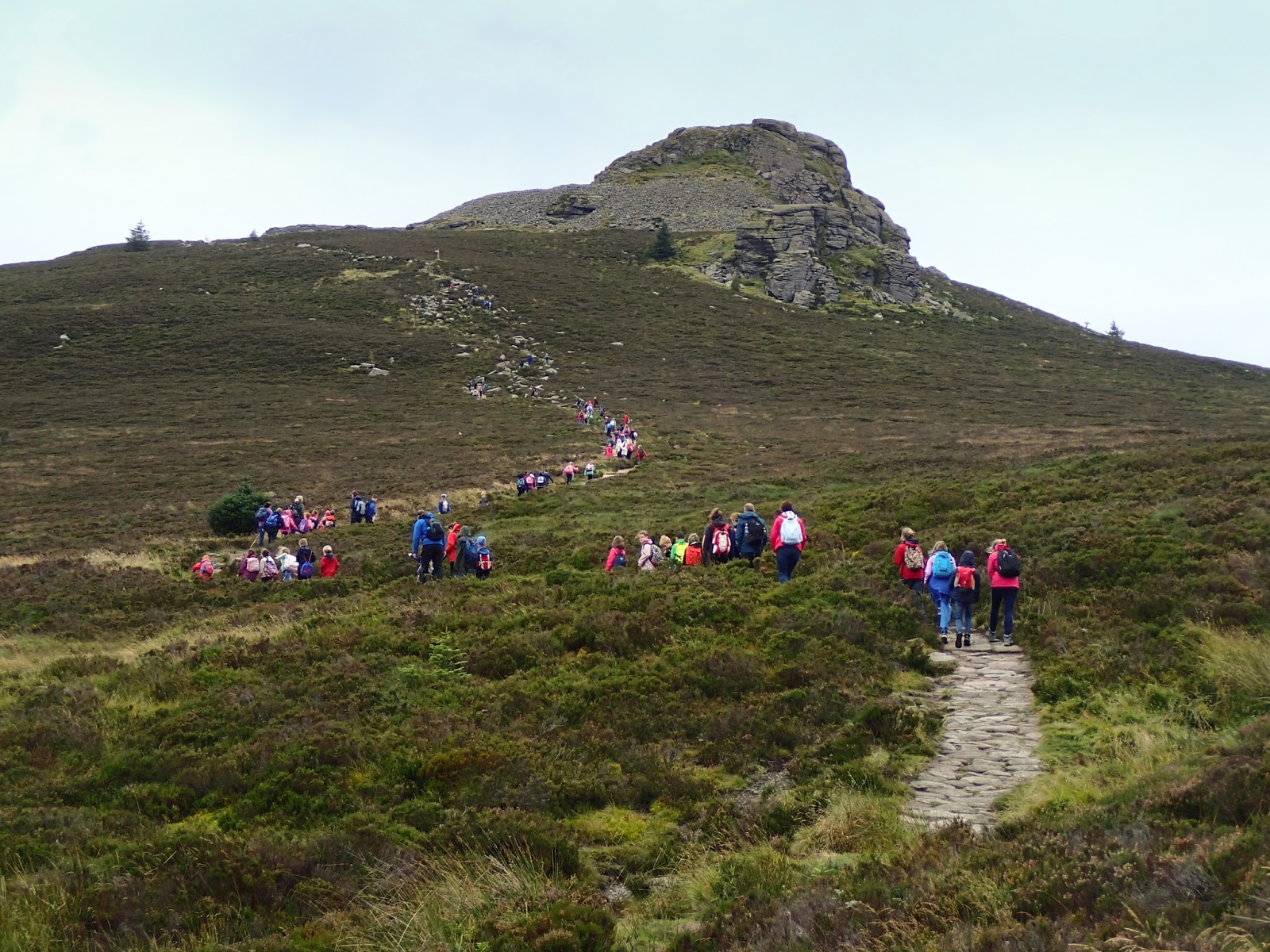 Mountain and Sea Scotland: A small crowd on Bennachie
