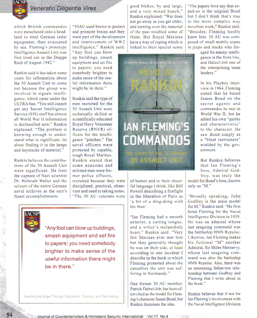 Paul Davis On Crime: My Piece On The 30 Assault Unit, The British WWII ...