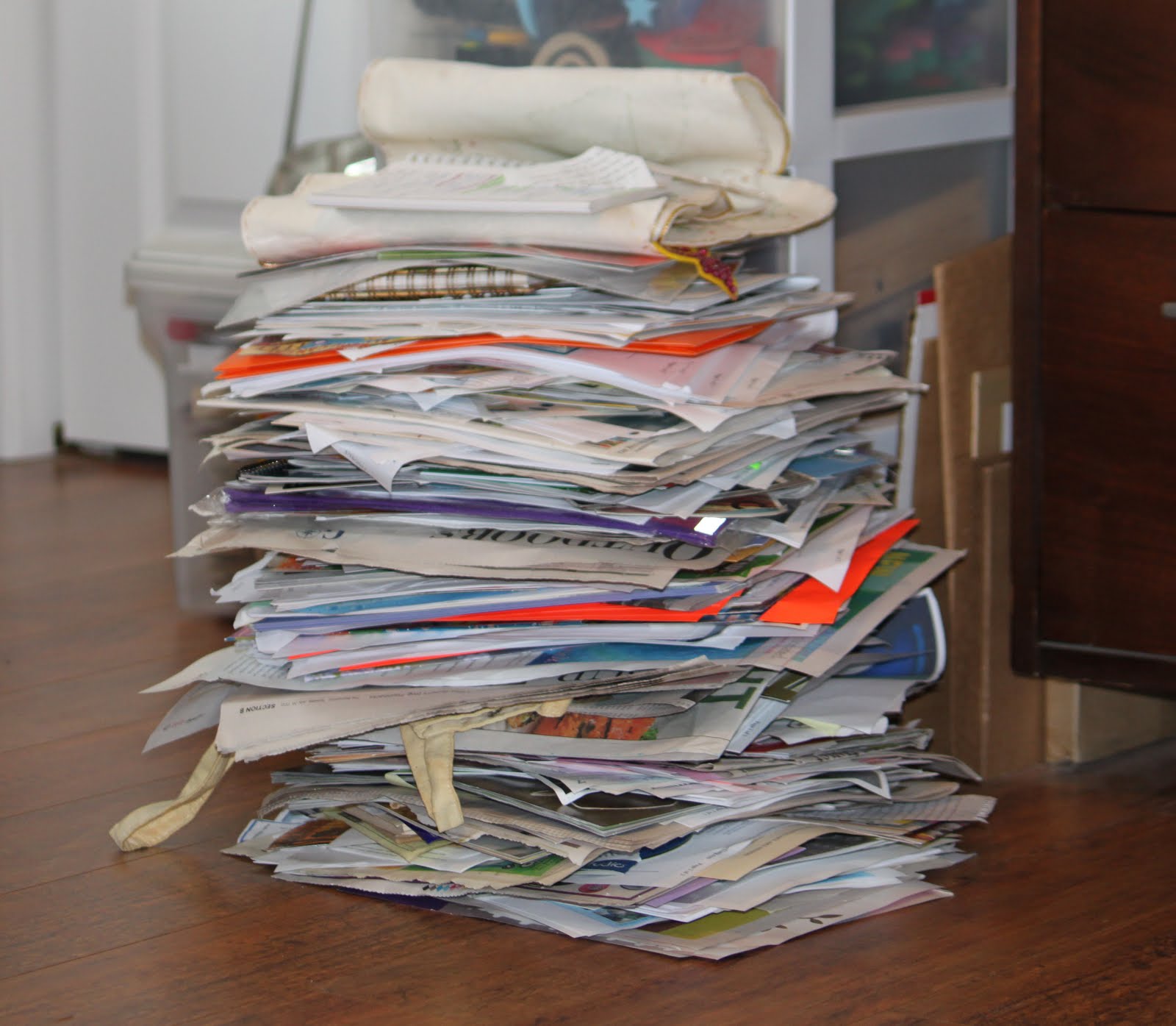 The Magic, Miracles and Joy of an Artist: Paper Stacks