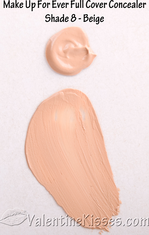 Valentine Kisses: Make Up For Ever Full Cover Concealer