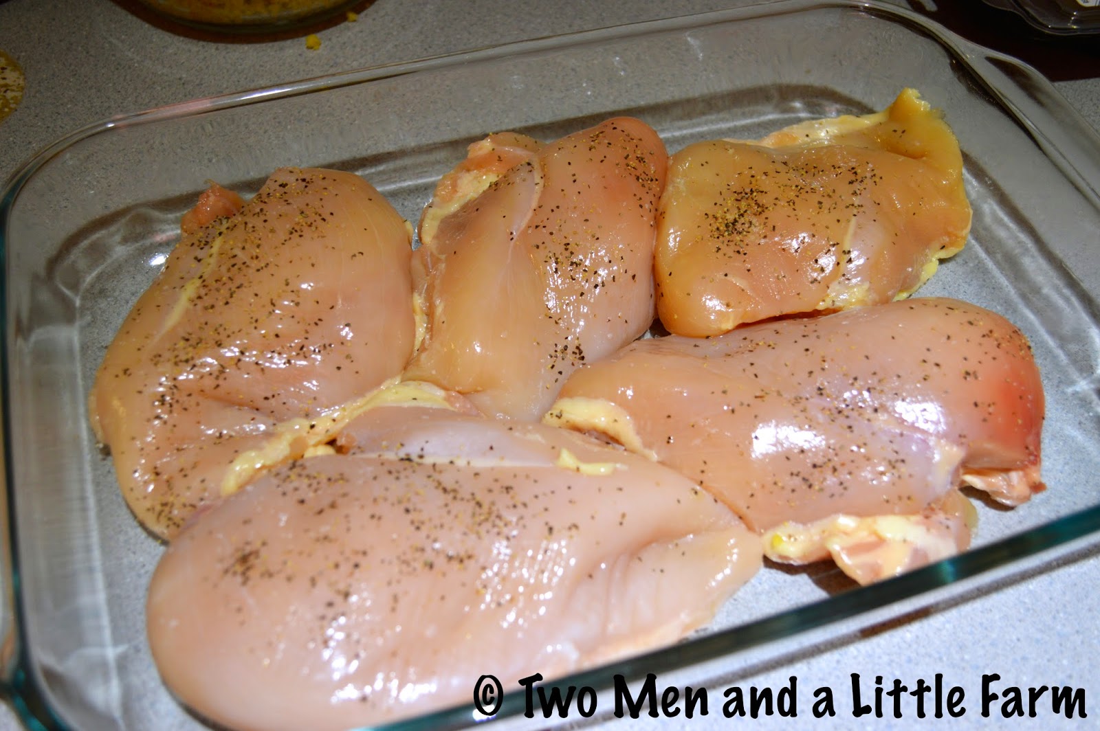 Two Men and a Little Farm: SWISS CHICKEN RECIPE