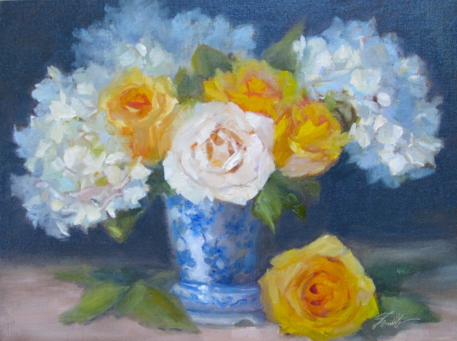 Pat Fiorello - Art Elevates Life: Painting Flowers Alla Prima Workshop