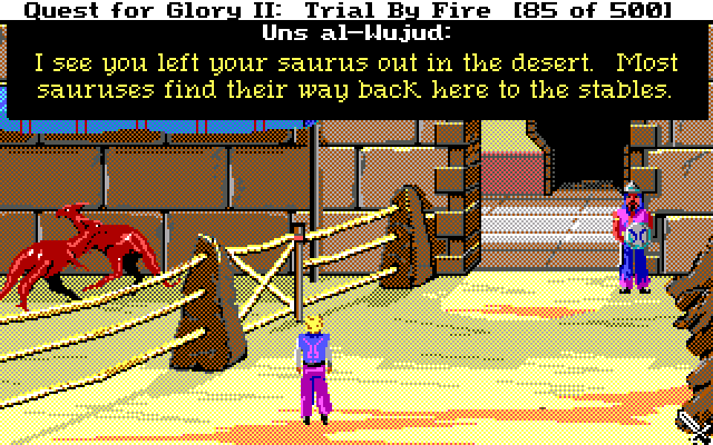 The Adventurers Guild: Game 45: Quest for Glory II - Elementary School