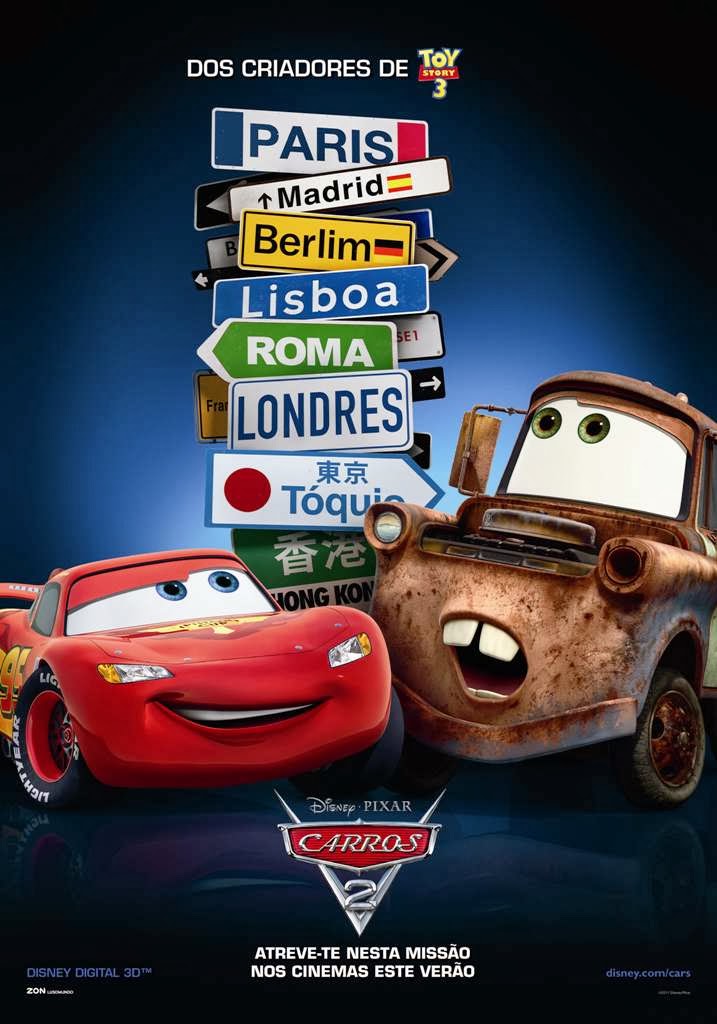 Disney Blog Br: Carros 2 Critica do Nandosk