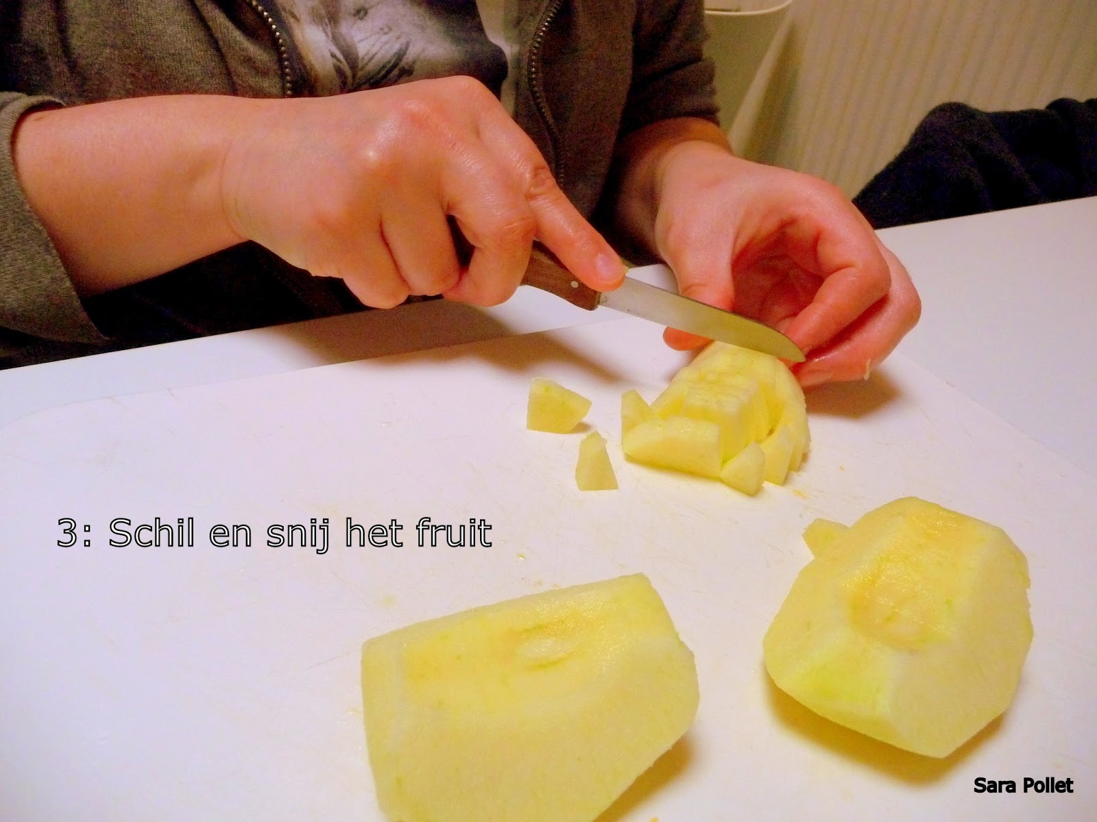 fruitsla: Fruitsalade maken en eten!