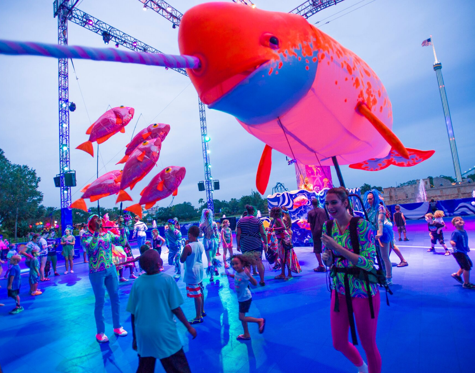 NewsPlusNotes: The Night Comes to Life at SeaWorld Orlando's Electric Ocean