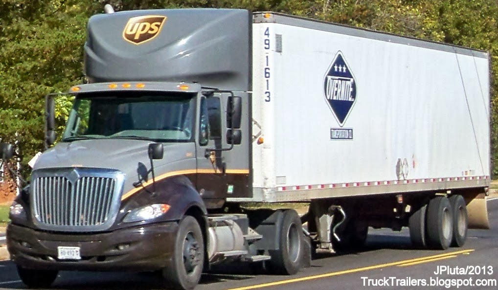 TRUCK TRAILER Transport Express Freight Logistic Diesel Mack Peterbilt ...