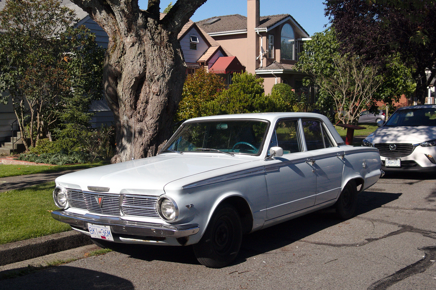 Old Parked Cars Vancouver: 1964 Plymouth Valiant 200