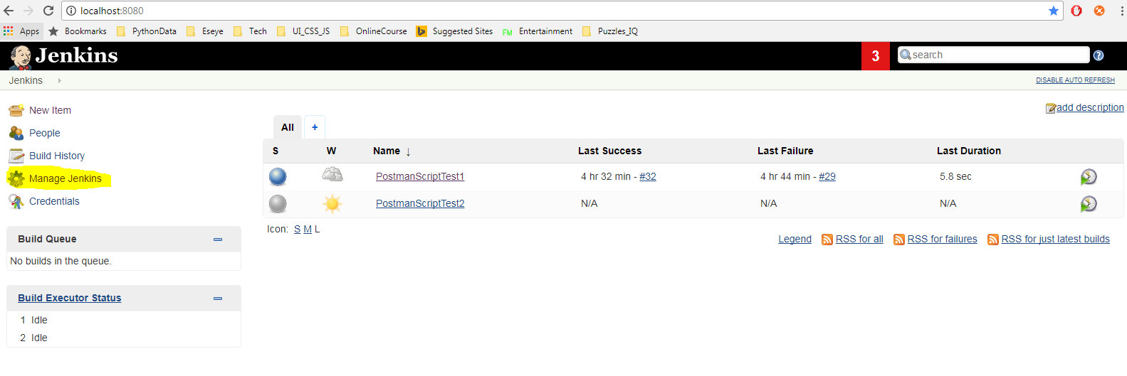 Integrate Postman with Jenkins on windows machine