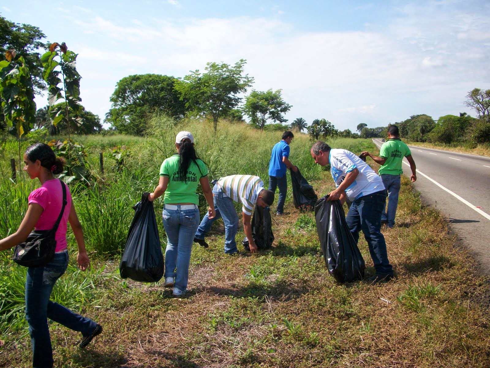 arte ecologica: En la comunidad