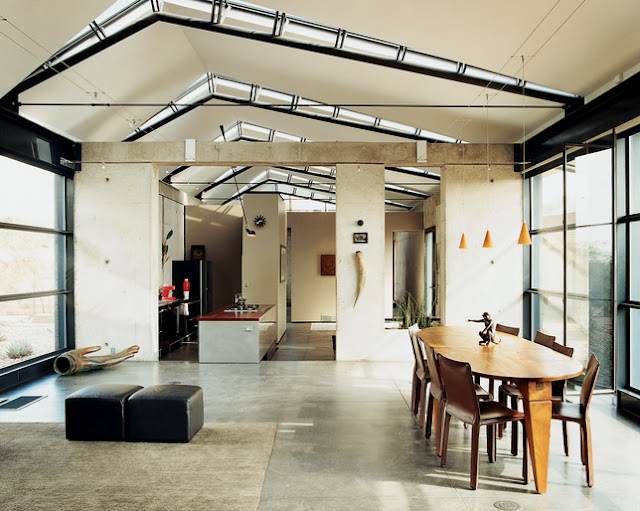 ESTILO RUSTICO: Casa Industrial Rustica