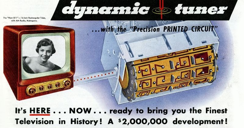 The Golden Age of Television: 35 Cool Pics of TV Advertisements From ...