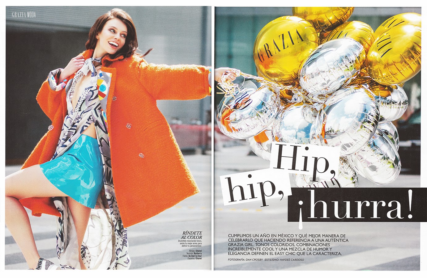 Kasey Landoll / GRAZIA México.December 2014. - WANTED Model Management