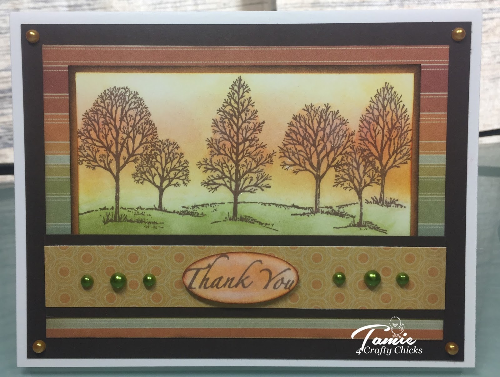 Paper Infusions and More: Lovely As A Tree Thank You!