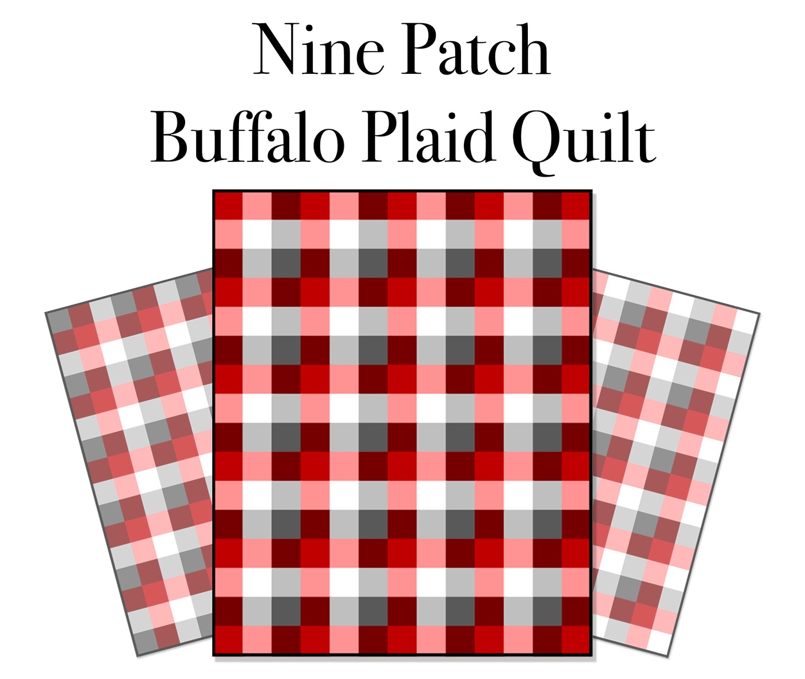 Nine Patch Buffalo Plaid Quilt | Saw it. LOVED IT. Made it.