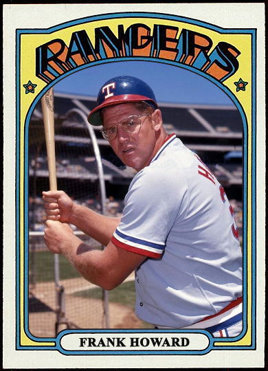 WHEN TOPPS HAD (BASE)BALLS!: 1972 FRANK HOWARD REDONE: IT'S ABOUT TIME...