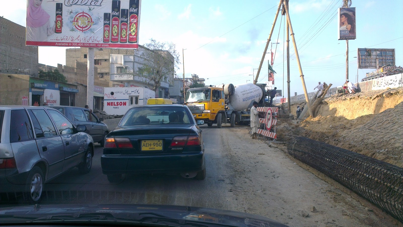 Ahsan Mateen: Karachi Specific: Construction at Baloch Colony