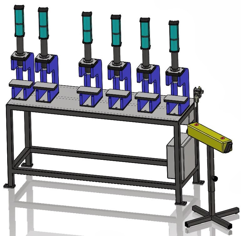 Vortool Manufacturing Ltd.: Modular press using multiple punch stations