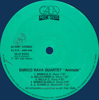 Jazz from Italy: Enrico Rava Quartet _ Animals _ 1987