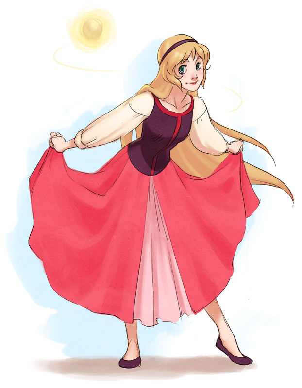 Princesas Disney: Fanart de la Princesa Elena (Eilonwy)