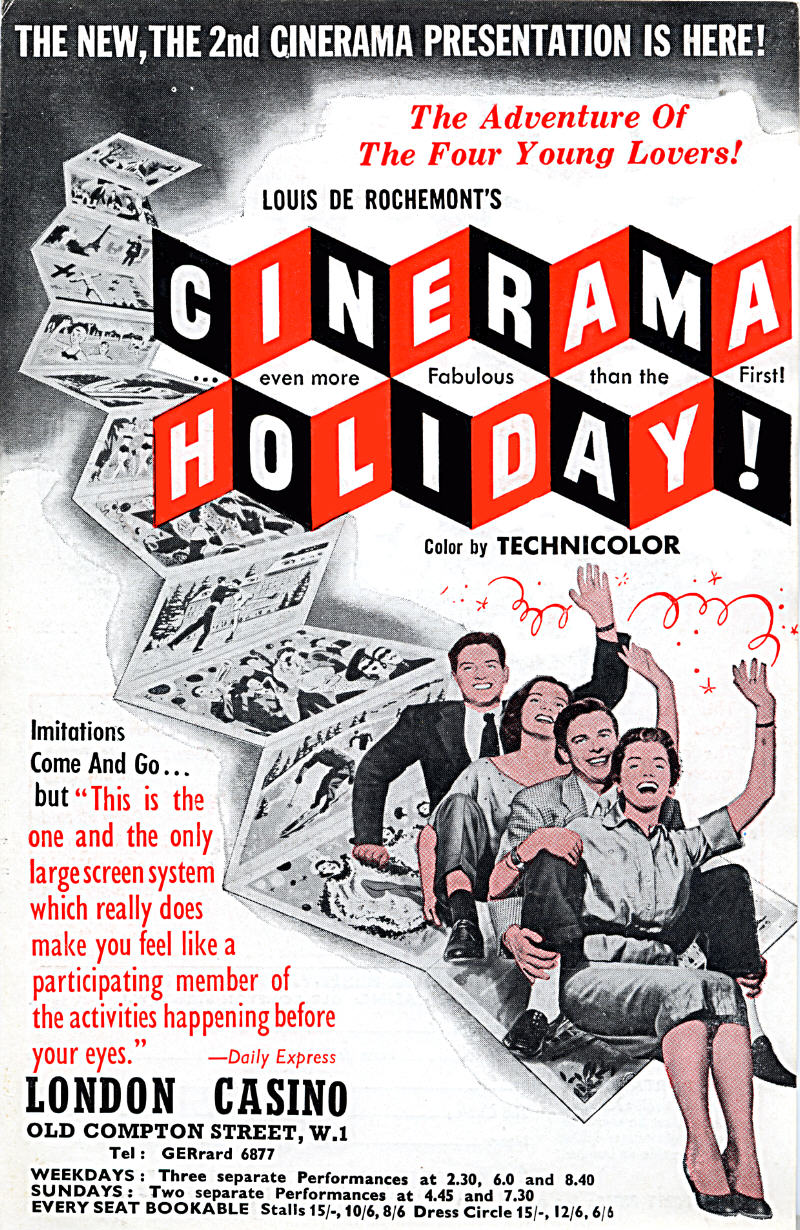 Jerry's Movie Blog: Cinerama Holiday (1955)