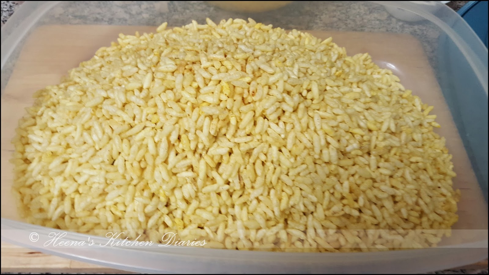 Heena's Kitchen Diaries: Masala Mamra | Spiced Indian RicePuffs