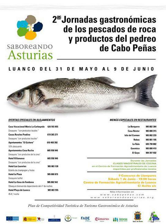 Asturias: Jornadas del pescado de roca y productos del Pedrero del Cabo ...