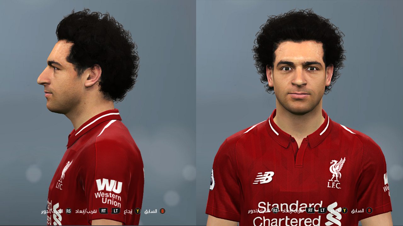 Pes 2017 M Salah New Face By Youssef Facemaker