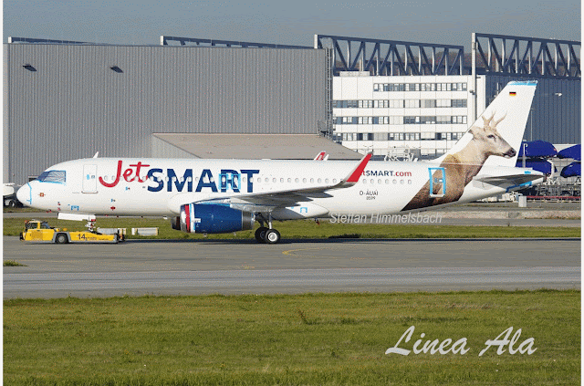 Linea ALA: Jetsmart Argentina, primer A320 Lima Víctor
