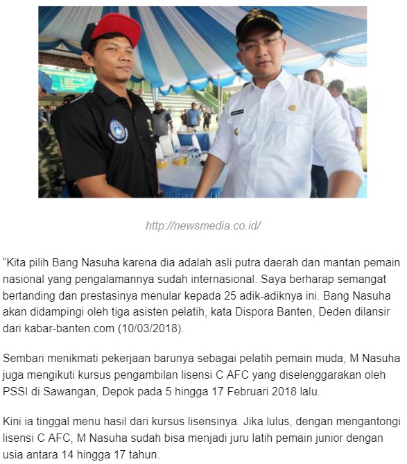 Masih Ingat Eks Timnas, M Nasuha? Begini Nasibnya Sekarang | Berita ...