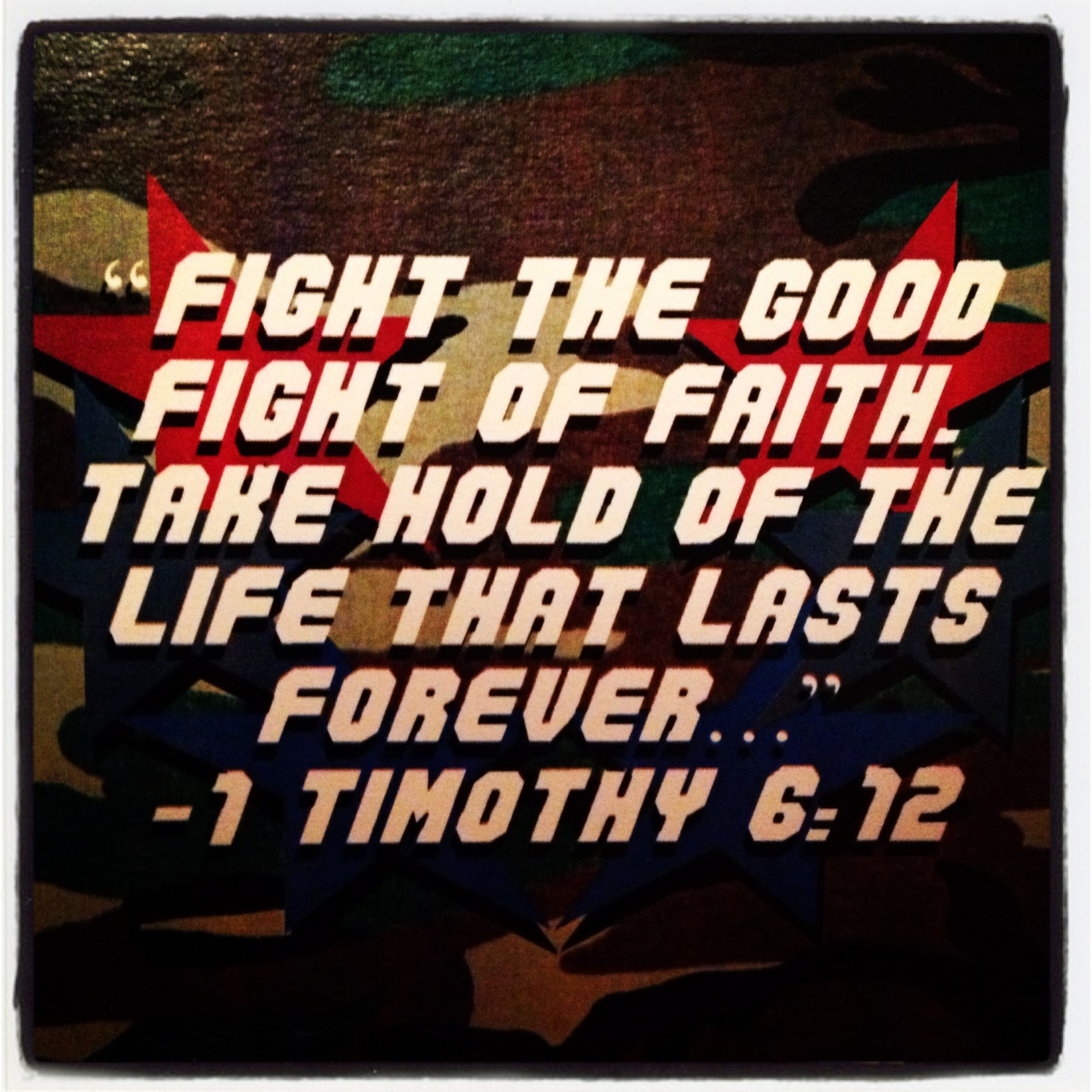 Itwillallworkout: Fighting the fight against sin, self, satan, and this ...