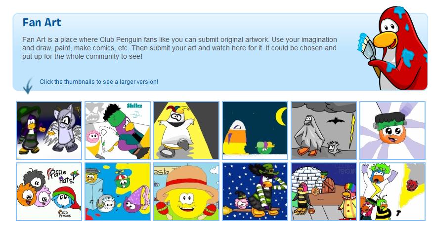 Club Penguin Watch Dog: New Club Penguin Fan Art