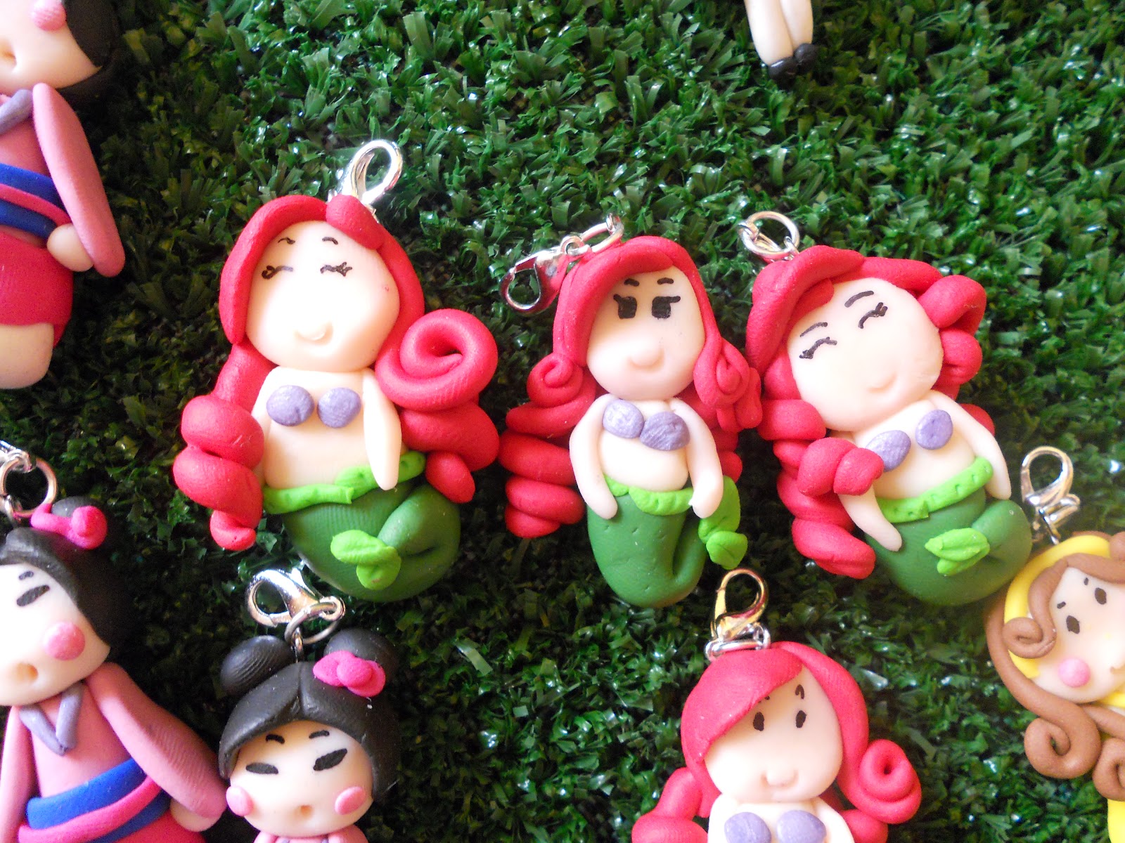 La Cicogna Creativa: Principesse Disney in fimo