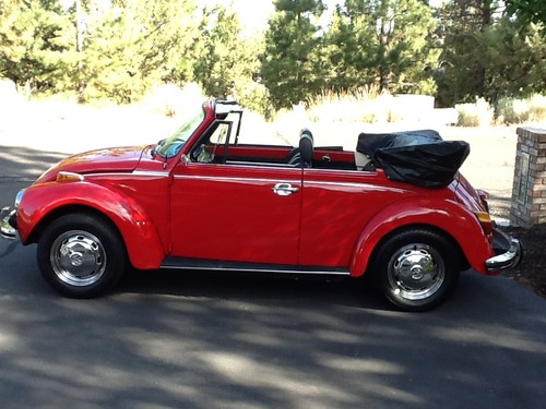 '73 VW Super Beetle Convertible Fully Restored - THOUGHT